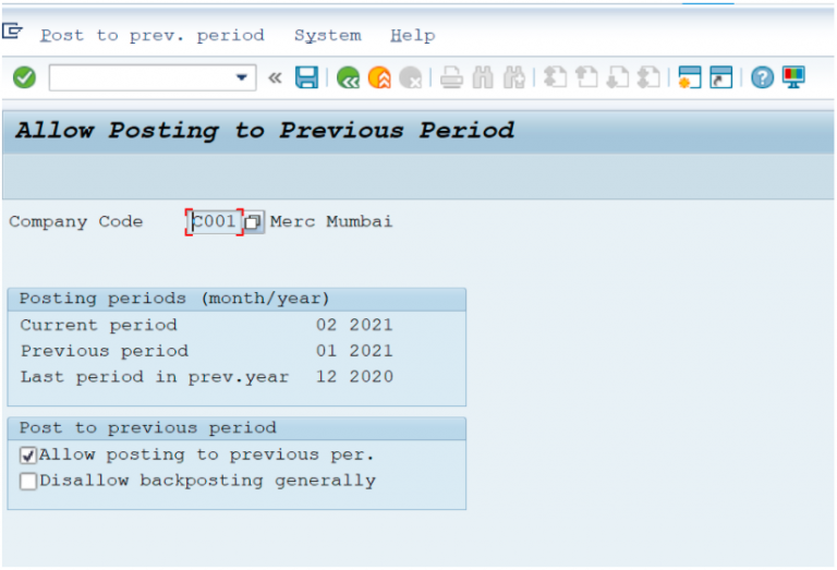 Period closing and opening in SAP MM - How to open and close Periods